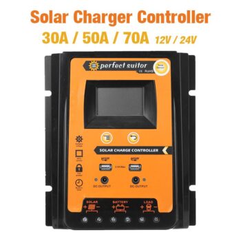 MPPT AMSAN AE Series 60A 100A 30A SCC Solar Charge Controller PV 150V ...