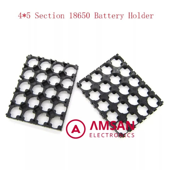 Battery Spacer 18650 4x5 4x6 Holder tempat baterai - 4x5 - AMSAN ...